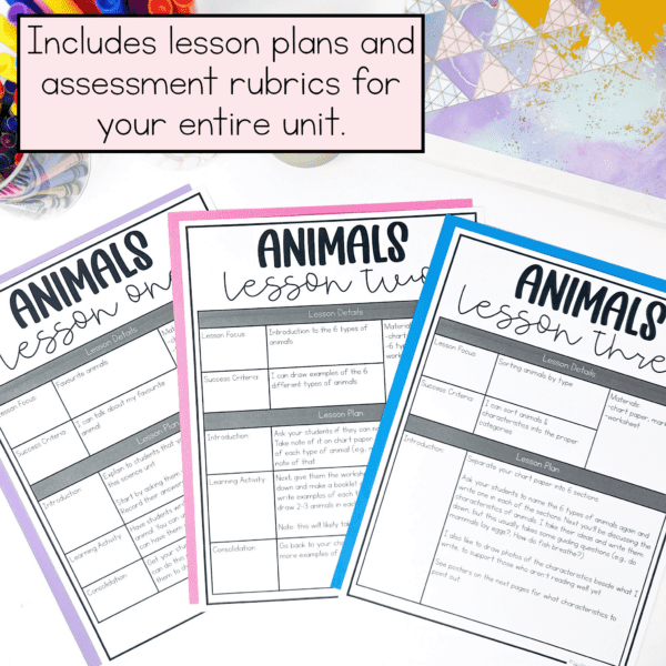 Grade 2 Growth and Changes in Animals Science Unit in FRENCH - La ...