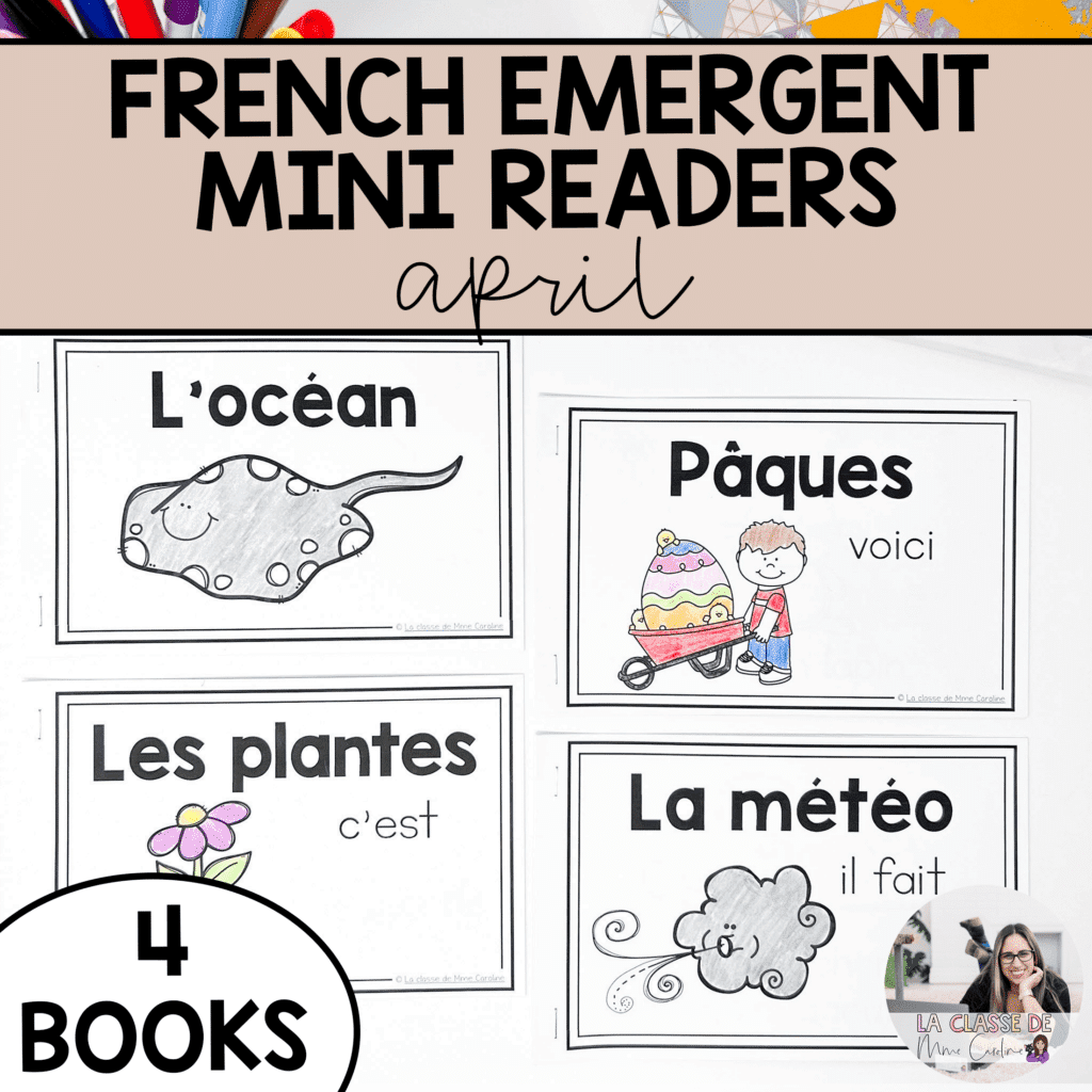 French Emergent Readers: French Books for Beginning Readers | April ...